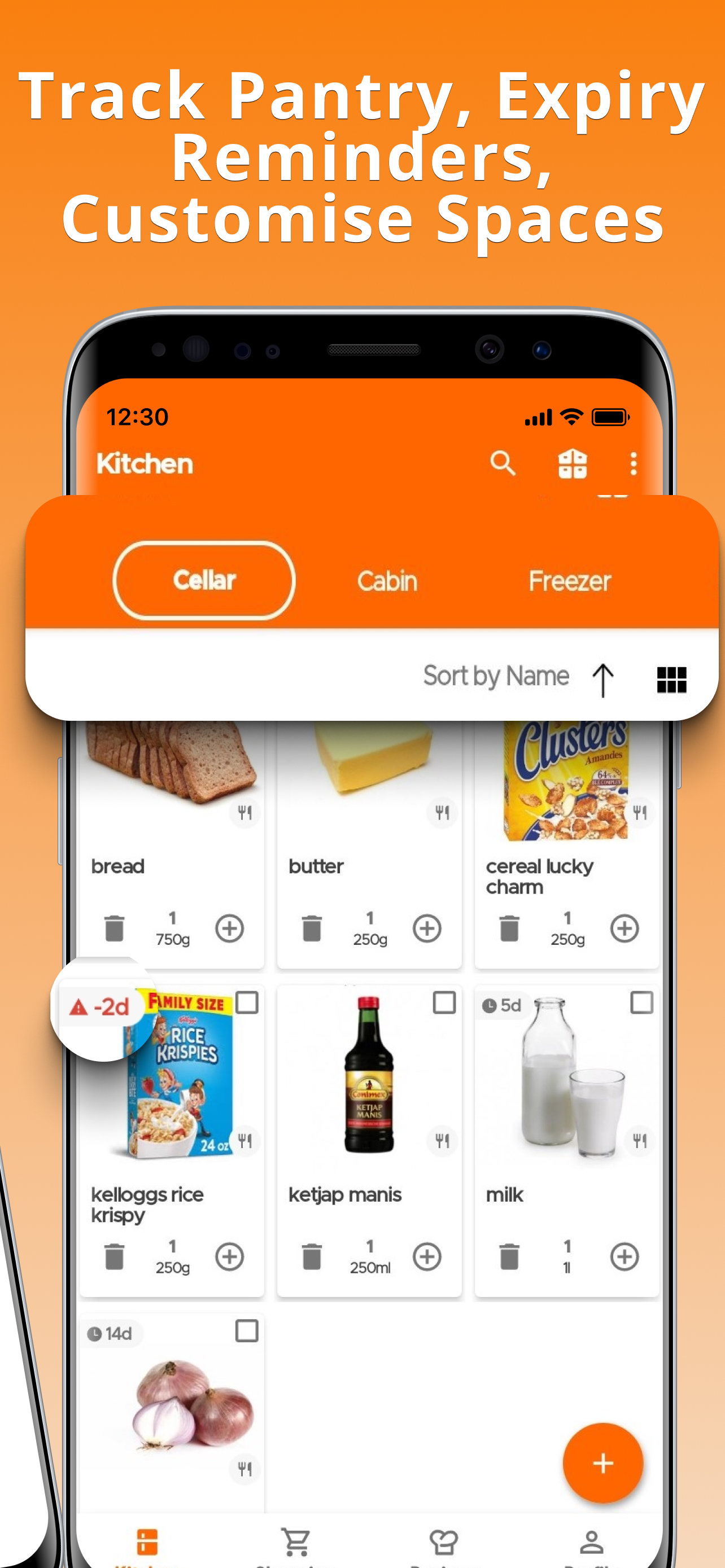 KitchenPal (iCuisto) - Pantry & Shopping App