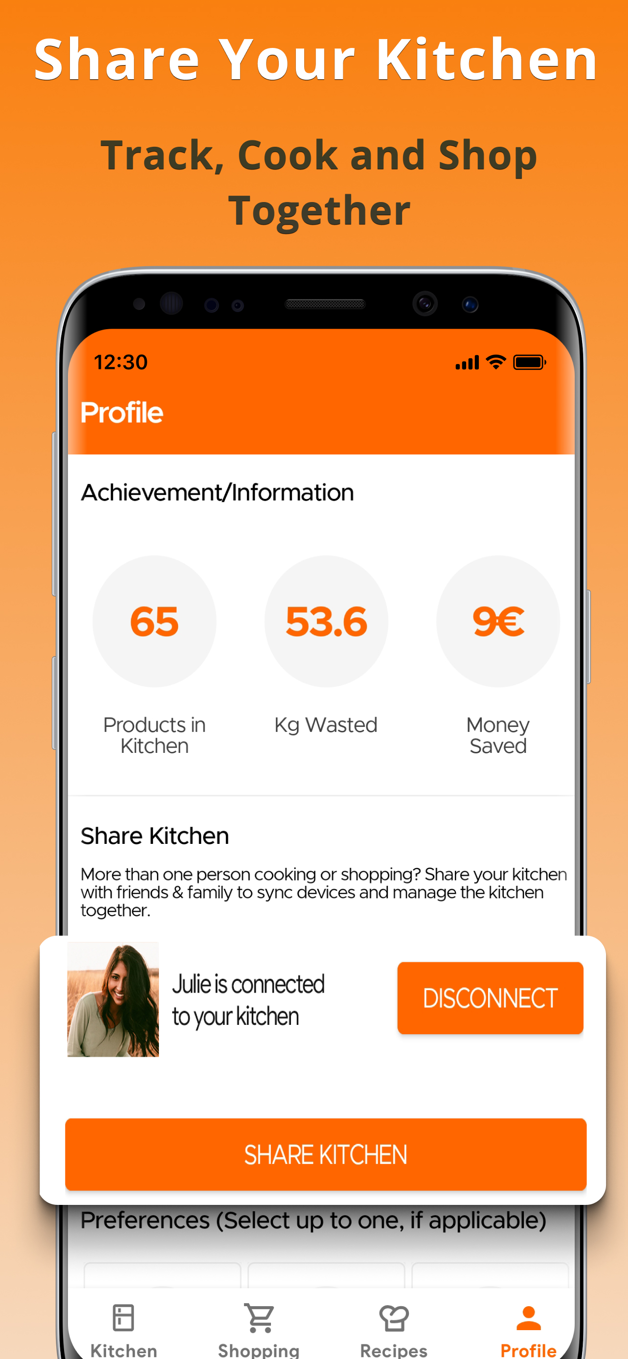 KitchenPal (iCuisto) - Pantry & Shopping App